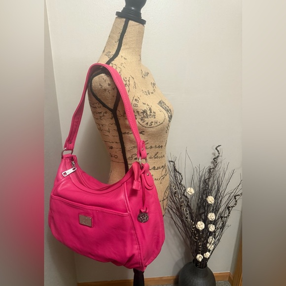 Grace Adele | Bags | Grace Adele Pink Shoulder Bag | Poshmark